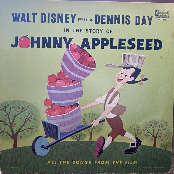 Dennis Day - Walt Disney Presents Dennis Day in the Story of Johnny ...